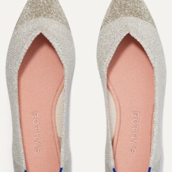 Rothy's | Shoes | Rothys The Point Diamond Metallic | Poshmark